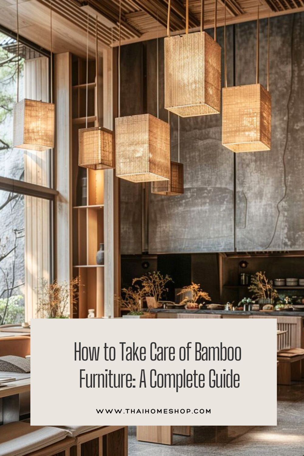 How to Take Care of Bamboo Furniture: A Complete Guide - THAIHOMESHOP