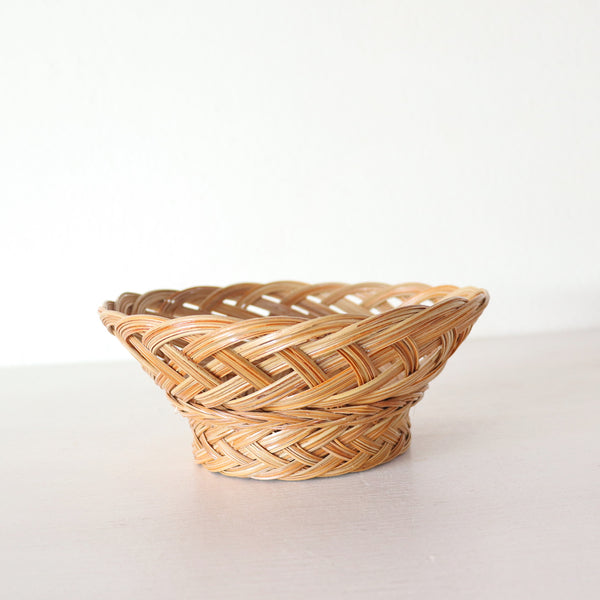 RU JI RA DA - Nypa stem Hand wicker basket - THAIHOMESHOP