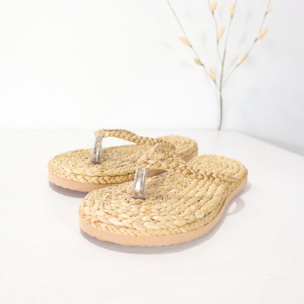 PU NI PA - Straw Shoe Sustainable Style for Every Step - THAIHOMESHOP