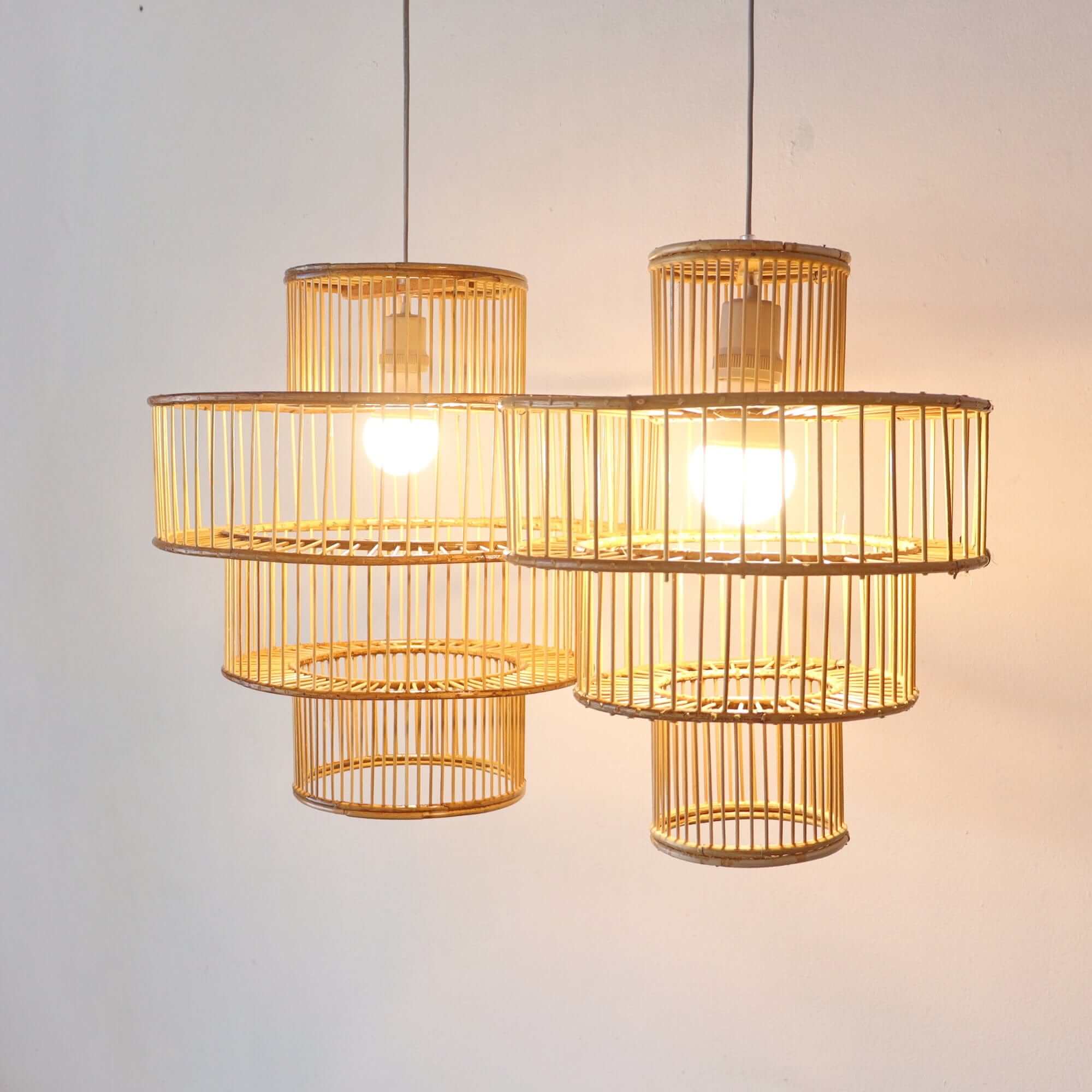CHA NI TA - Rattan Pendant Light (16-20 Inches)