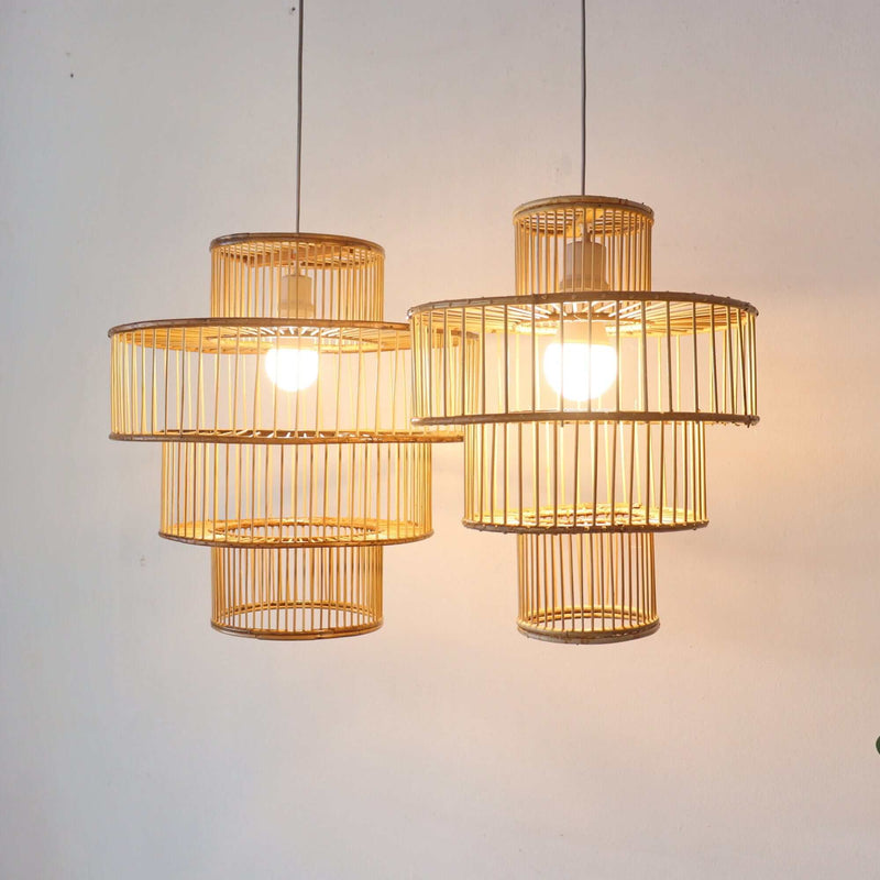 CHA NI TA - Rattan Pendant Light (16-20 Inches)