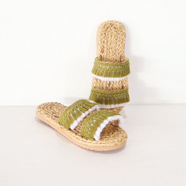 NOR RA MON - Straw shoe