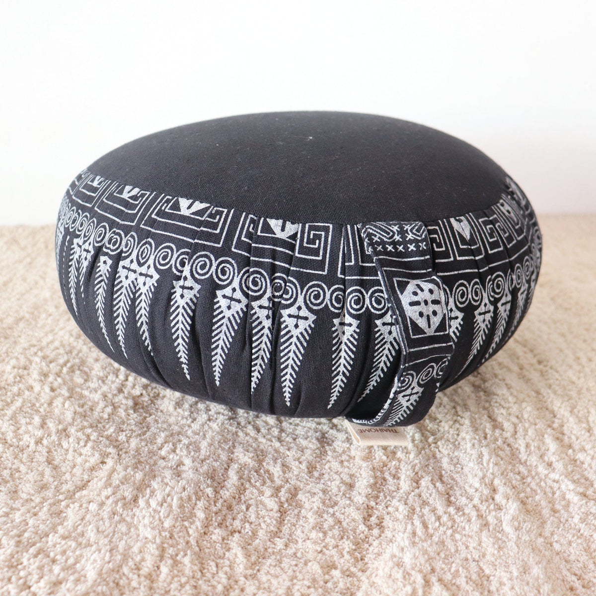 Zafu Meditation Cushion - Eco-Friendly, Ergonomic Design - NI SA KHON