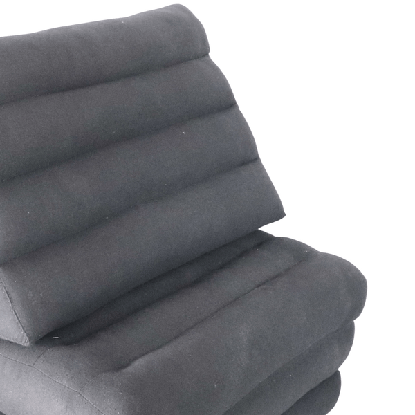 NANNETTE - Thai Triangle Cushion (3 Fold - 19 x 12 Inches - Black)
