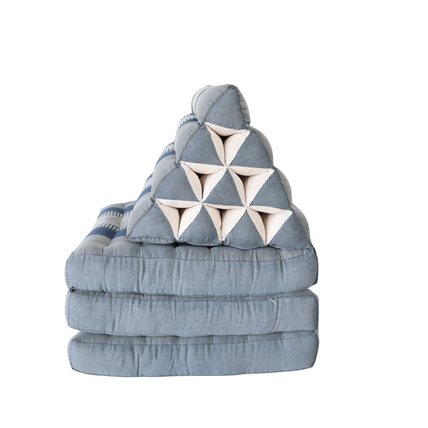 KE MIN TRA - Thai Triangle Cushion (3 Fold 19-12 Inches)