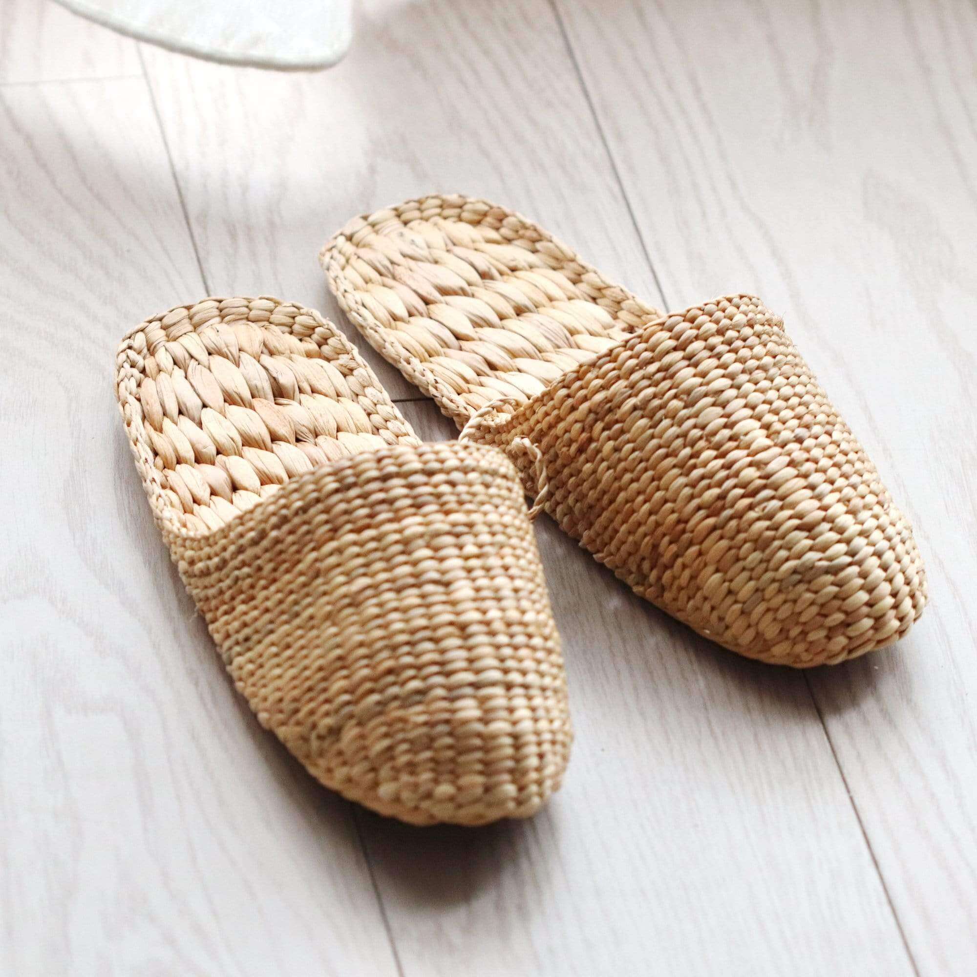 NICHA Straw Slipper Shoes - Effortless Style and Sustainable Comfort ...