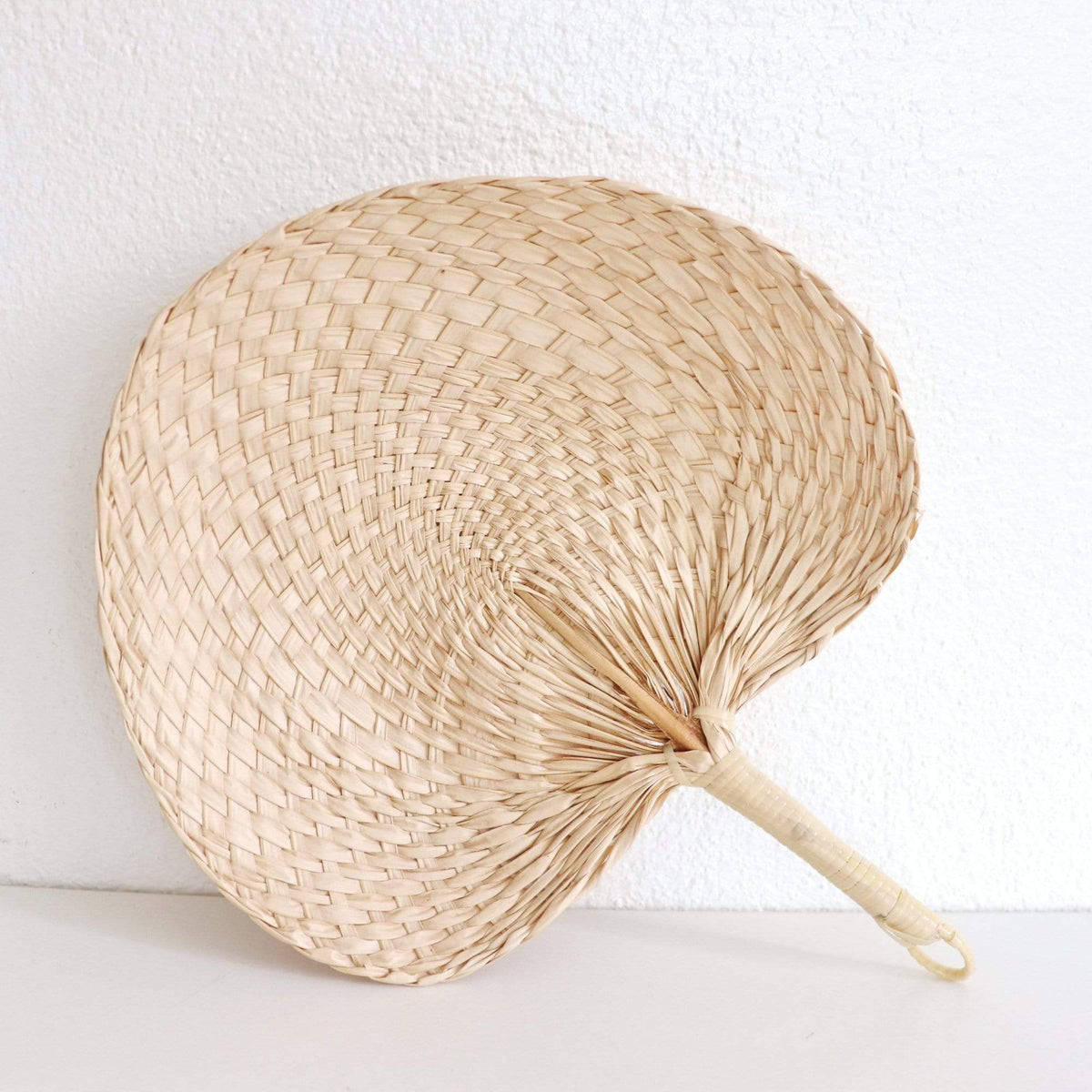 Palm Leaf Hand Fan (PATTA) - Buy Online - THAIHOMESHOP