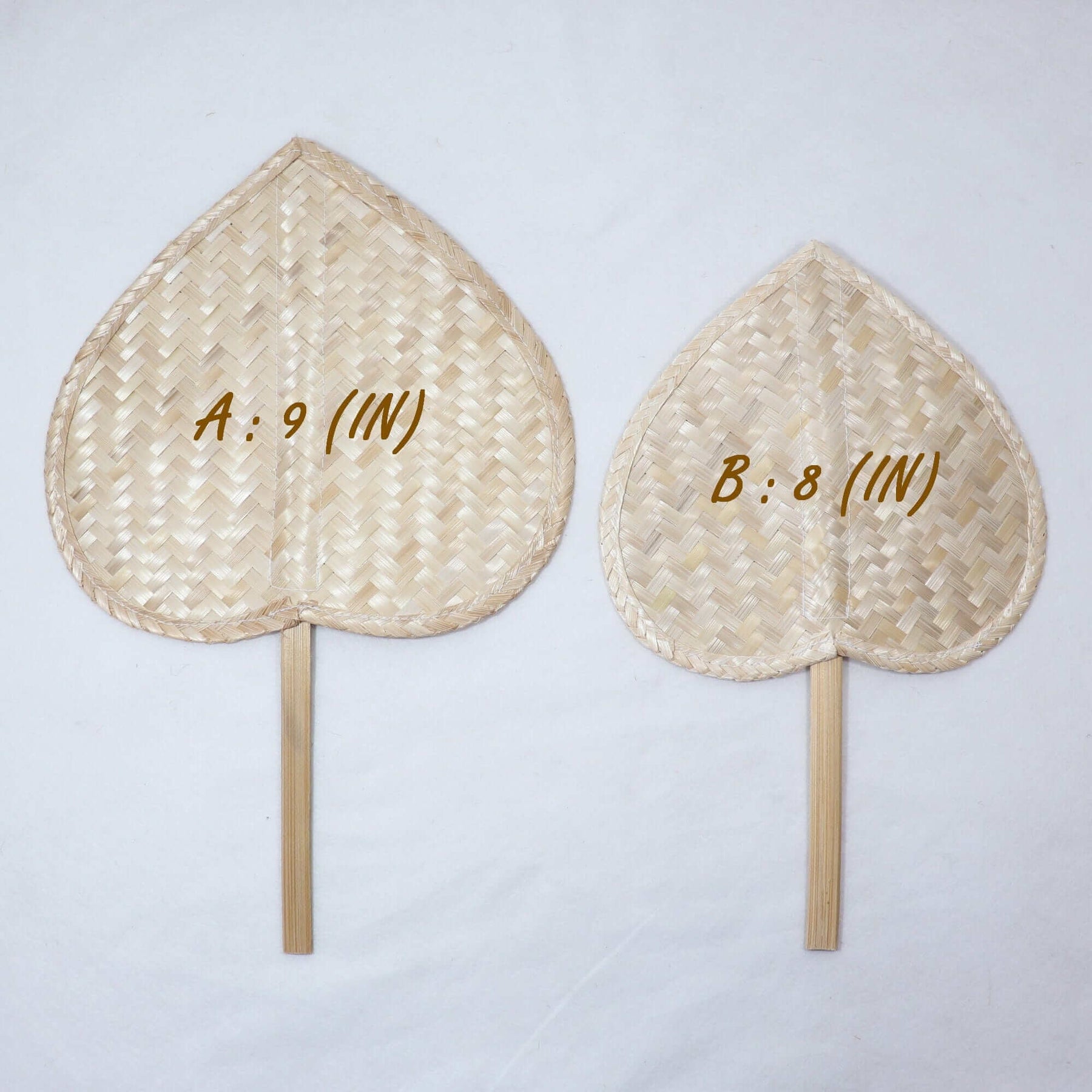 Palm Leaf Hand Fans For Weddings (Buy Wholesale Online) - THAIHOMESHOP