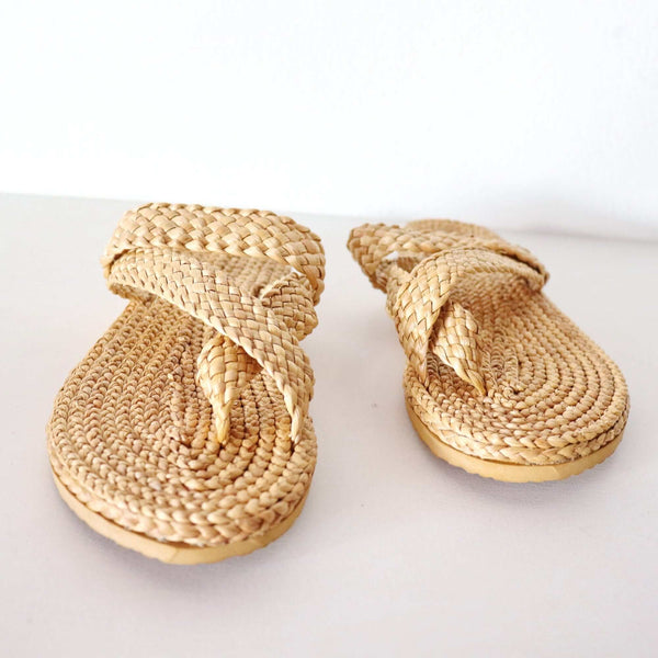 KOD CHA NI PA - Straw Shoe - THAIHOMESHOP