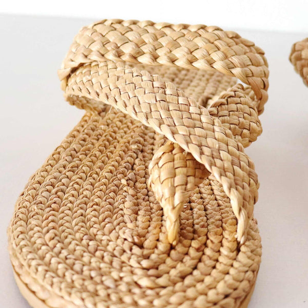 KOD CHA NI PA - Straw Shoe - THAIHOMESHOP