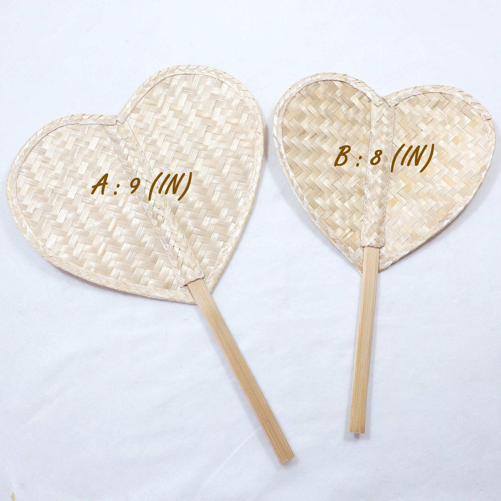 Palm Leaf Hand Fans For Weddings (Buy Wholesale Online) - THAIHOMESHOP