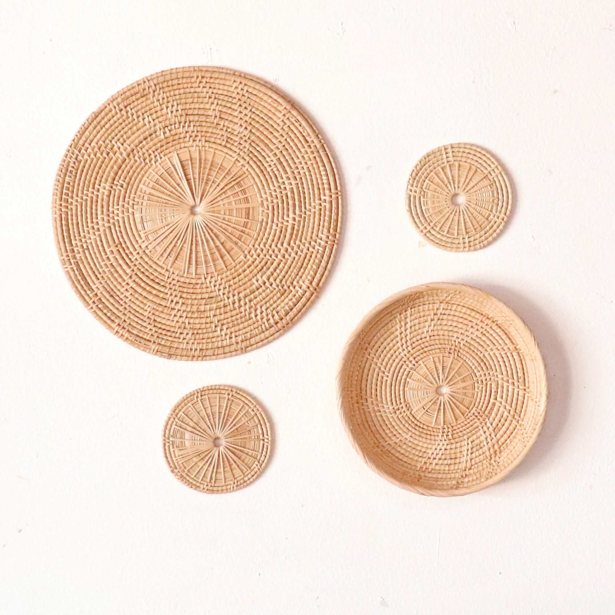 RA NA - Wall Hanging Décor Set of 4 - THAIHOMESHOP